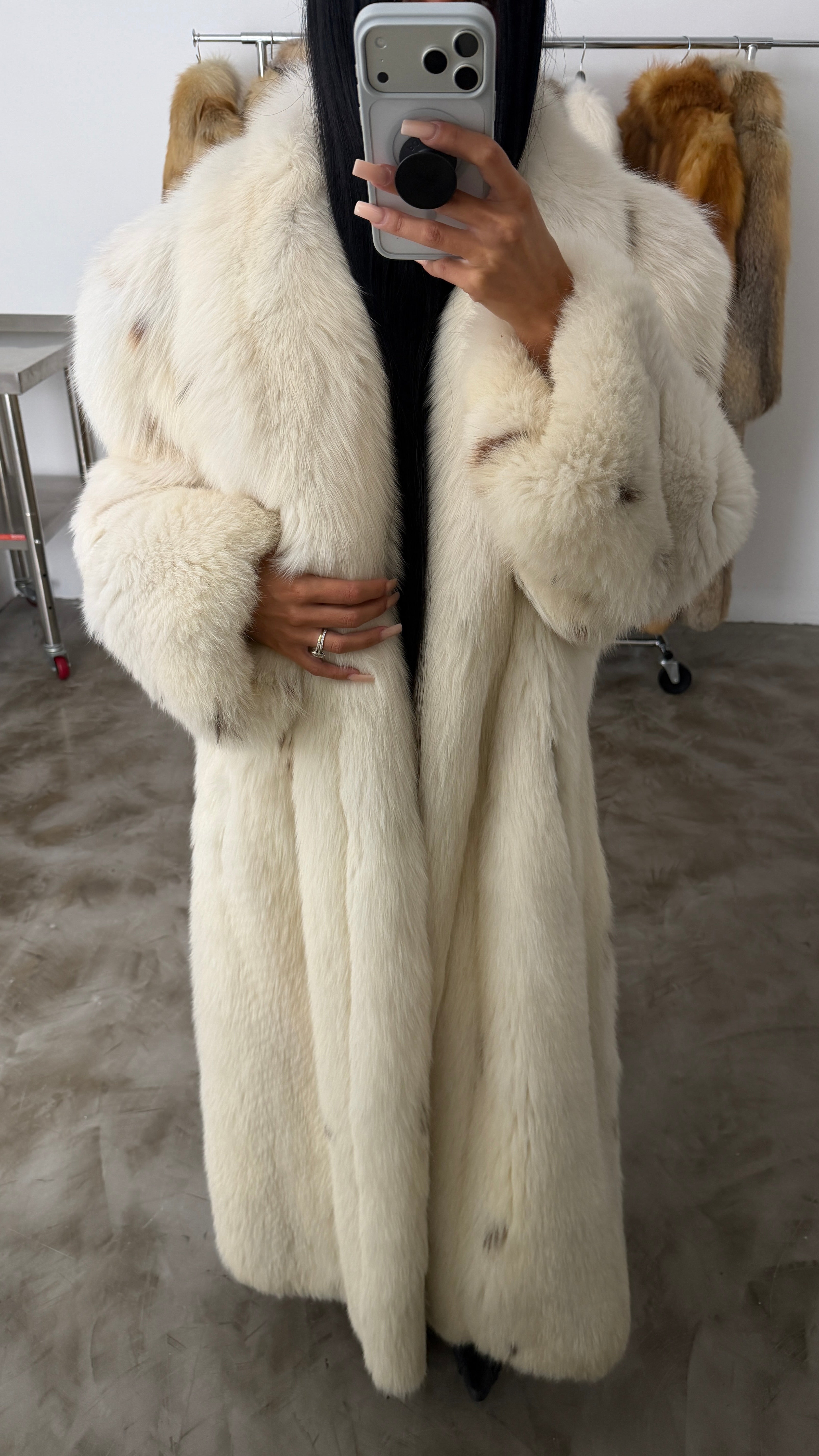 Vintage Fox Fur Coat – Jean Vintage